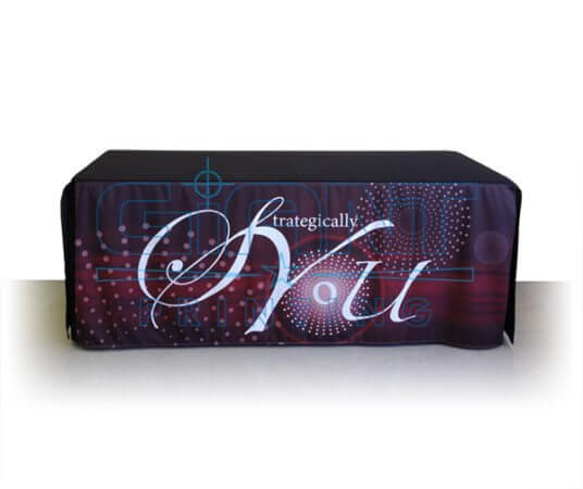 Table Cloths & Runners for Trade Shows | Custom Designs | Giant Printing