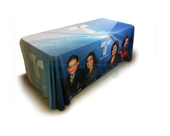 Table Cloths & Runners for Trade Shows | Custom Designs | Giant Printing
