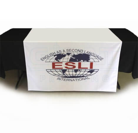 Table Cloths & Runners for Trade Shows | Custom Designs | Giant Printing