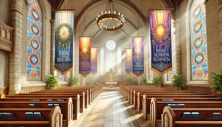 Custom Fabric Church Banners | Giant Printing